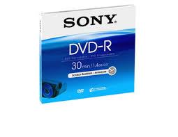 Sony DVD-R 30min 1.4GB 8cm mini DVD