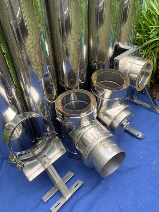 Dimnjak Inox-dupli 150 mm