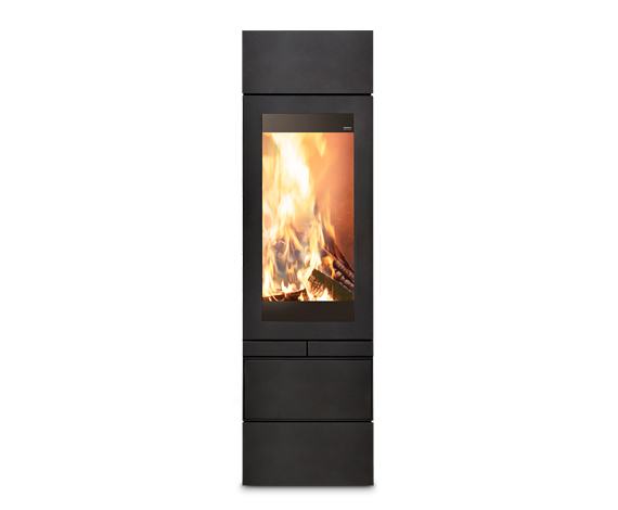 Skantherm Elements 400 front 5KW, dizajnerski kamin na drva