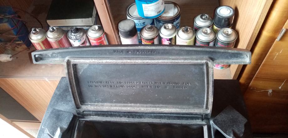 Kamin Amity 1; Made in Yugoslavia