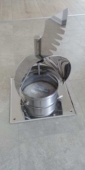 Okretna kapa za dimnjak INOX Rotowent Dragon fi 200