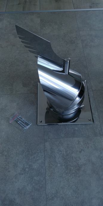 Okretna kapa za dimnjak INOX Rotowent Dragon fi 200