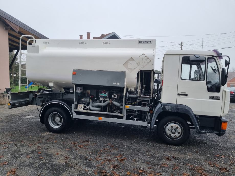 Cisterna MAN 12.224 + malo crijevo / reg 04/2024, 1997 god.