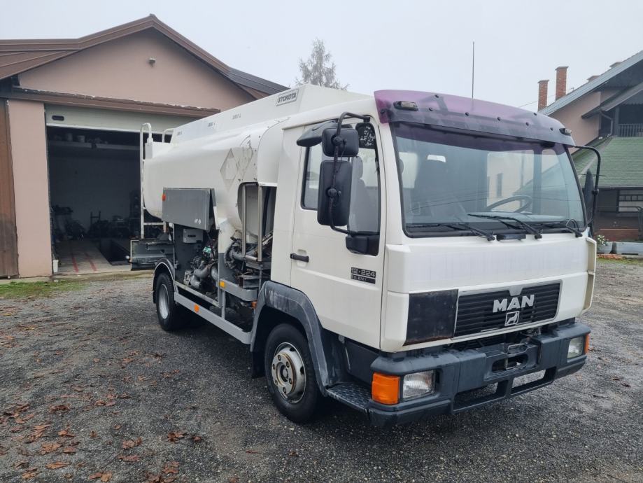Cisterna MAN 12.224 + malo crijevo / reg 04/2024, 1997 god.