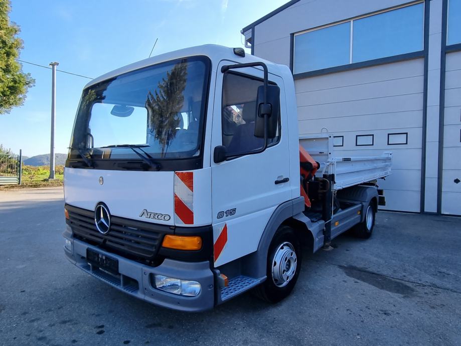 Atego 815,Kiper,Kran PK7000,KLIMA, 2004 god.