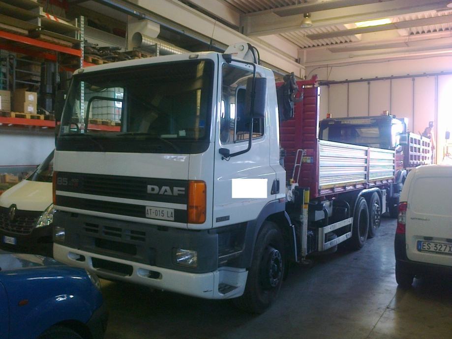 DAF 85 400 KIPER KRAN, 1997 god.