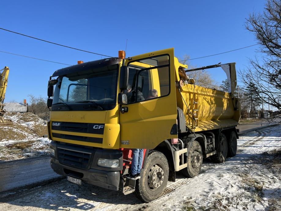 DAF CF 410 DAMPER KIPER, 2014 god.