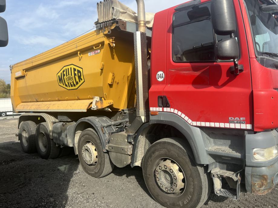 DAF CF 85.460 DAMPER KIPER, 2012 god.