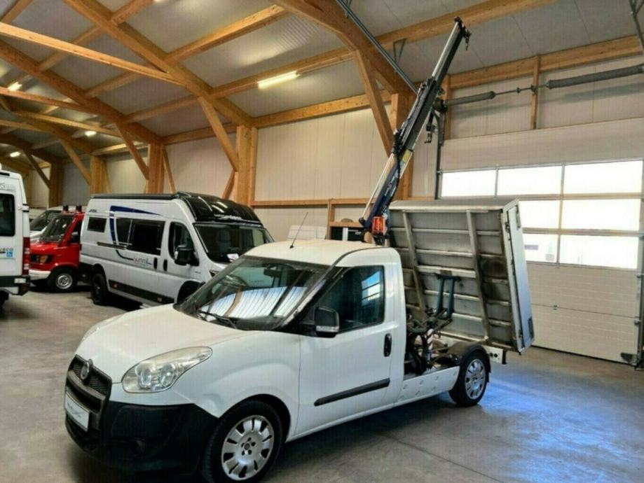 FIAT DOBLO 1.3 MJT KIPER + KRAN Amco Veba 601T 800kg 1. VL., 2013 god.