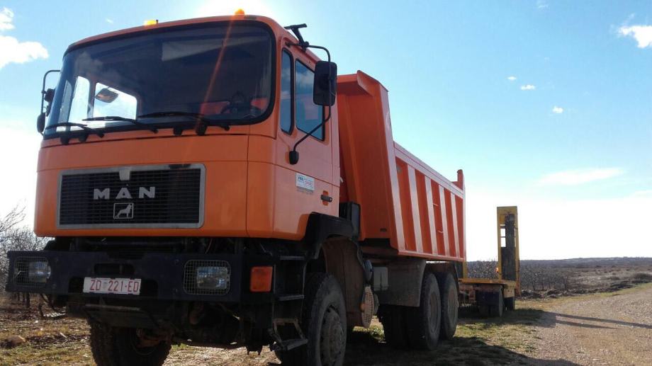 KAMION MAN 33.372 DFAK 6X6, 1994 god.