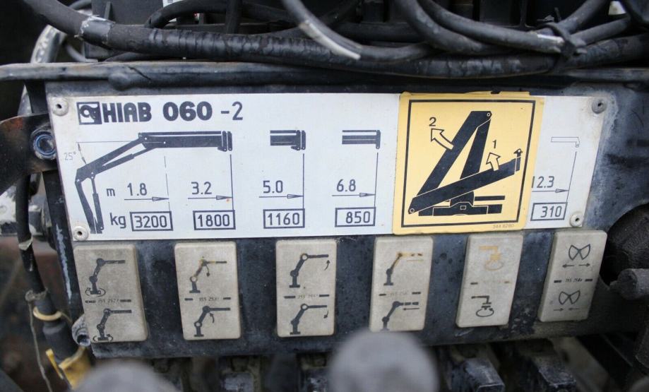 KRAN HIAB 060-2, 2000 god.