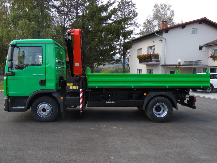 MAN 12.210 KIPER SA KRANOM PALFINGER 8000, 2006 god.
