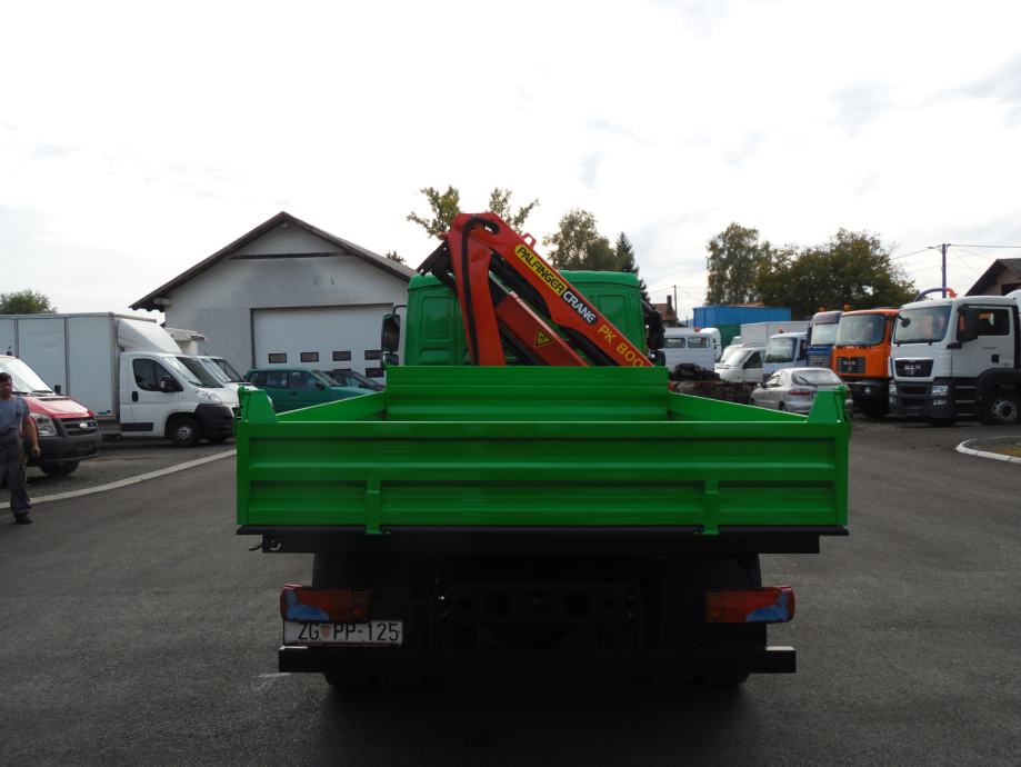 MAN 12.210 KIPER SA KRANOM PALFINGER 8000, 2006 god.