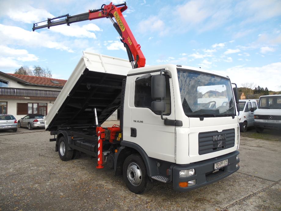 MAN 12.210 KIPER SA KRANOM 2006 G, 2006 god.