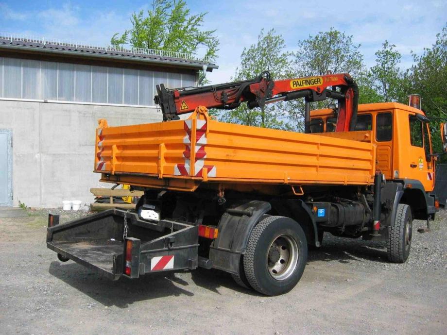 MAN 14.224 kiper kran 4x4, 1999 god.