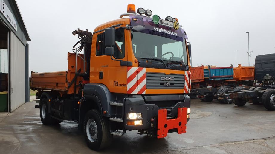 MAN 18.360 BL 4X4 kiper+ Palfinger PK9501, 2005 god.