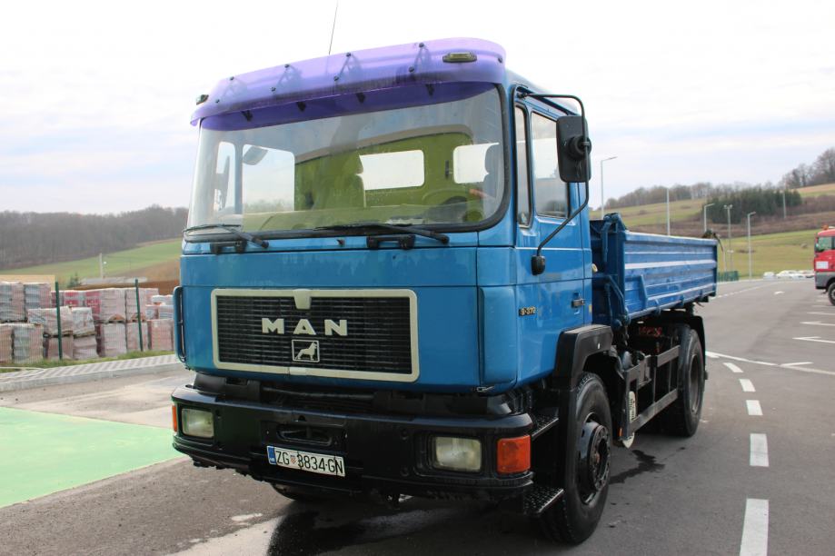 MAN 18.372 KIPER, 1993 god.