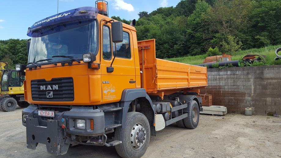 MAN 19-314 4x4, 2000 god.