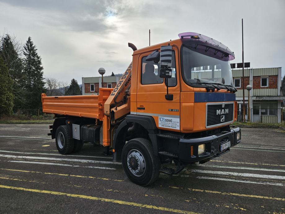 Man 19.293 4x4 Registriran, 1997 god.