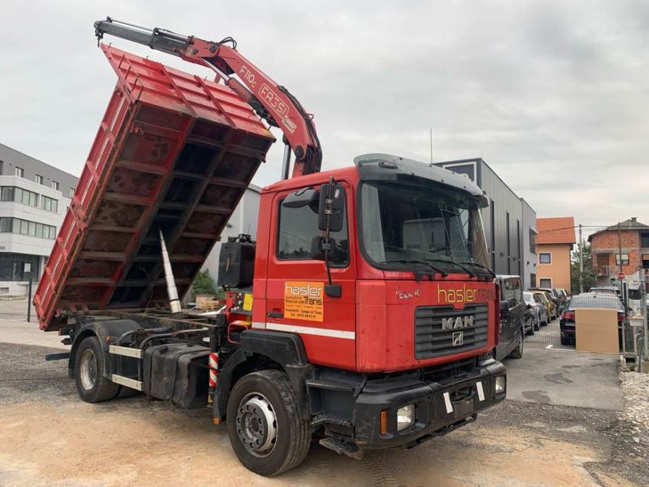 Man 19.364 Kiper/Kran Fassi 110 daljinski, 2000 god.