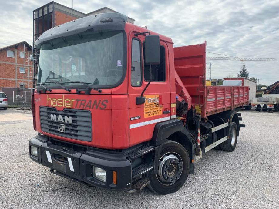 Man 19.364 Kiper/Kran Fassi 110 daljinski, 2000 god.