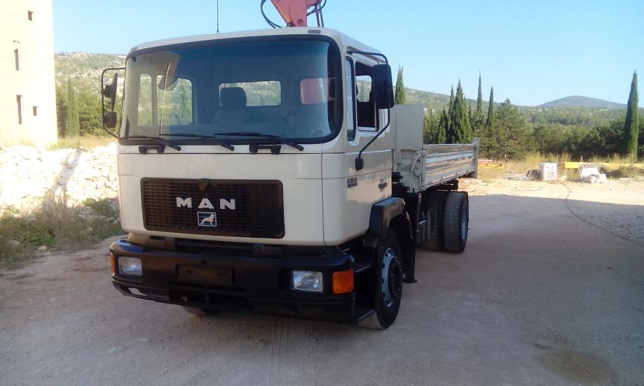 Man 19322 kiper dizalica, 1993 god.