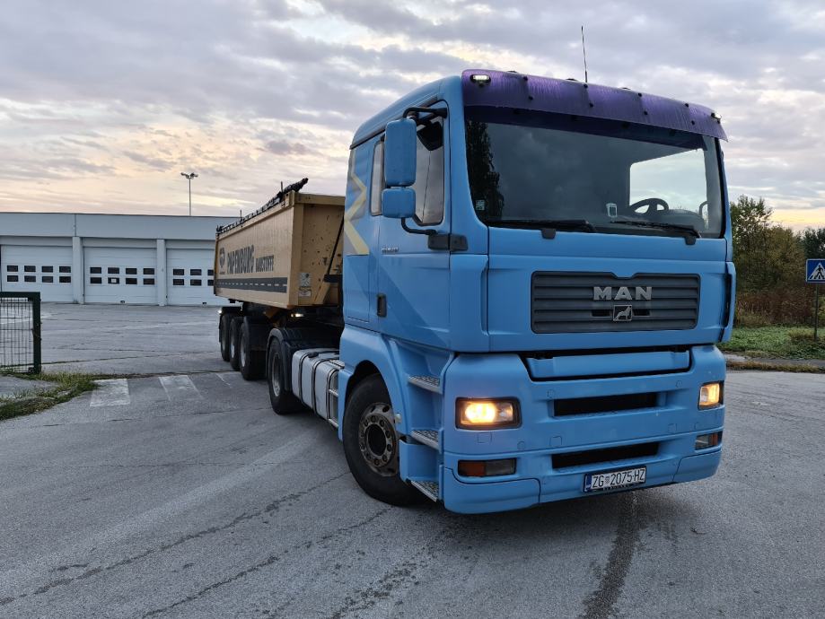 Man Tga 18-410 kipper, 2004 god.