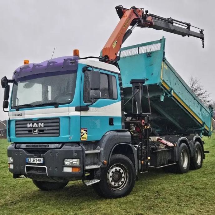 Man tga 33.360 kiper kran, 2007 god.