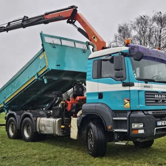 Man tga 33.360 kiper kran, 2007 god.