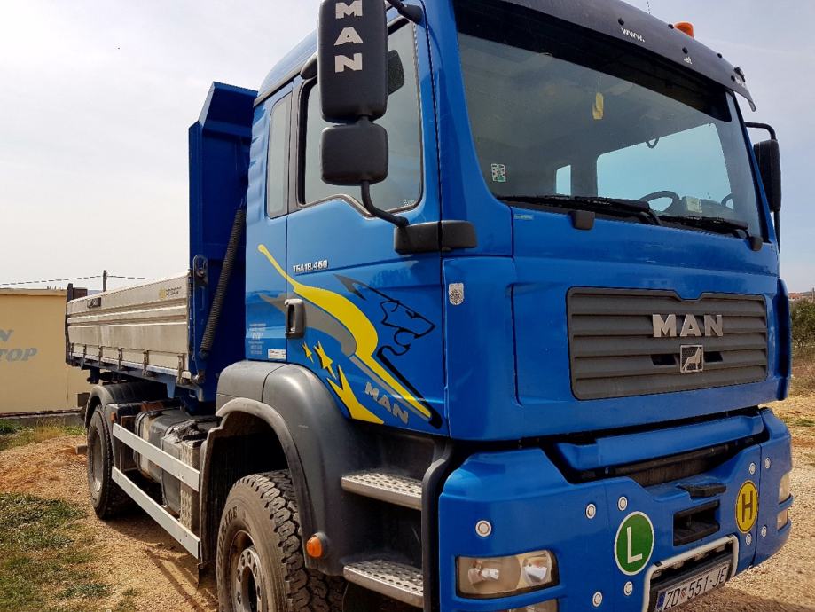 MAN TGA 460, 4X2 S BRZOMON. DIZALICOM, 2003 god.