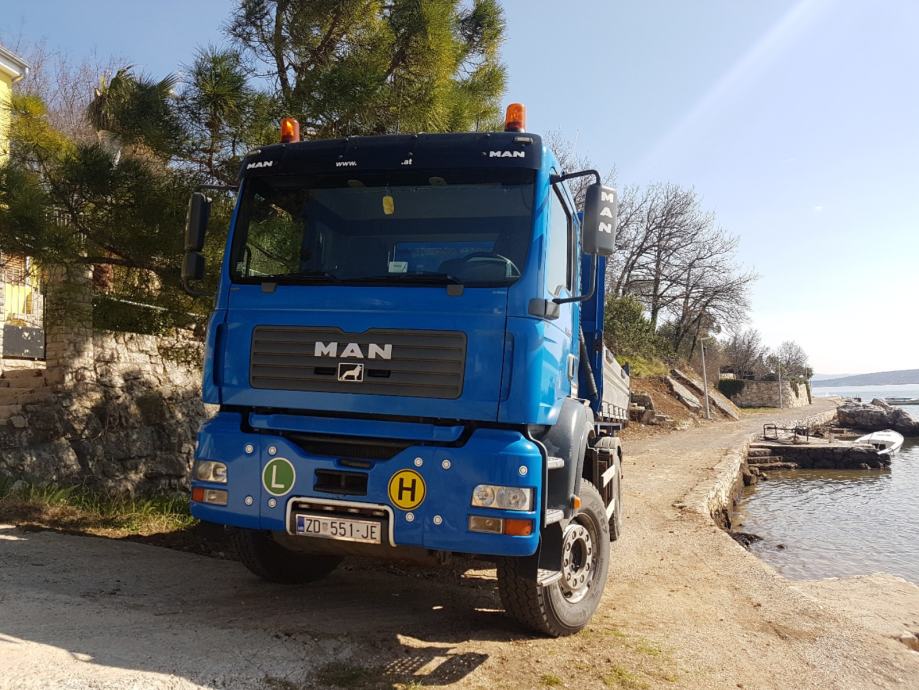 MAN TGA 460, 4X2 S BRZOMON. DIZALICOM, 2003 god.