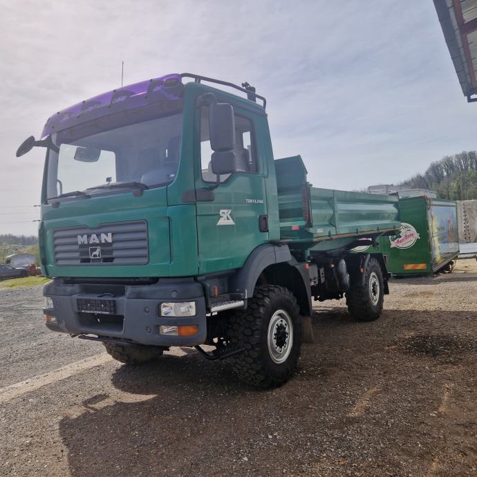 MAN TGM 13.240 ,KIPER , 4X4, 2007 god.