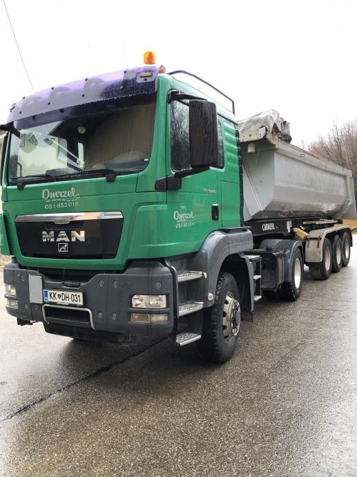 Man tgs 18-480 4x4, 2009 god.