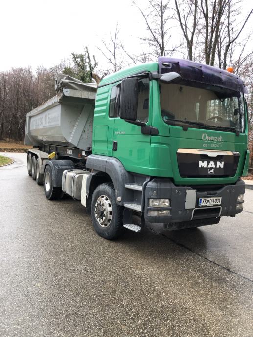 Man tgs 18-480 4x4, 2009 god.