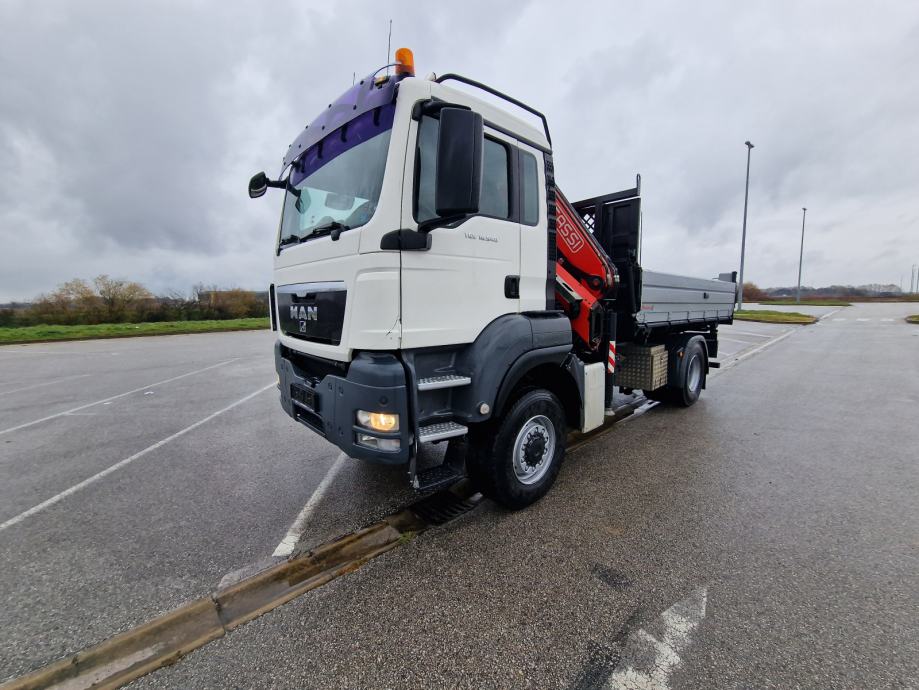 MAN TGS 18.540 4x4 ALLRAD EEV FASSI 135, 2011 god.