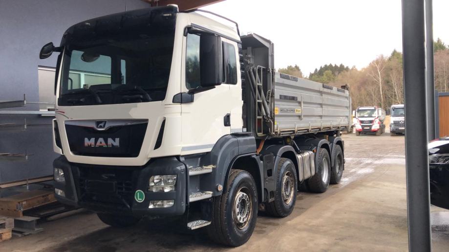 MAN TGX 460 8X4, 2020 god.