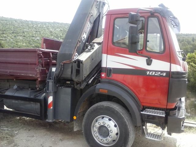 Mercedes 1824 4X4, 1994 god.