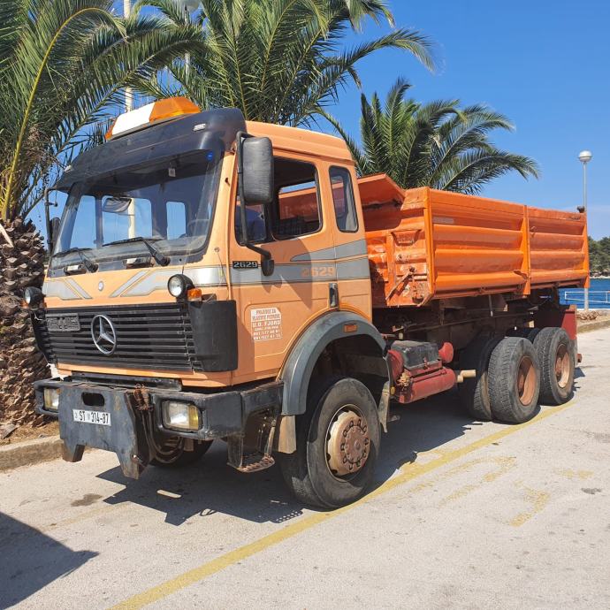 MERCEDES 2629 MEILER kiper 6x6, 1990 god.