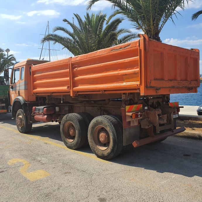 MERCEDES 2629 MEILER kiper 6x6, 1990 god.