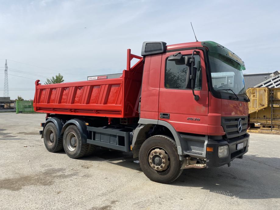 MERCEDES 2636 MEILER 3/strani, 2003 god.