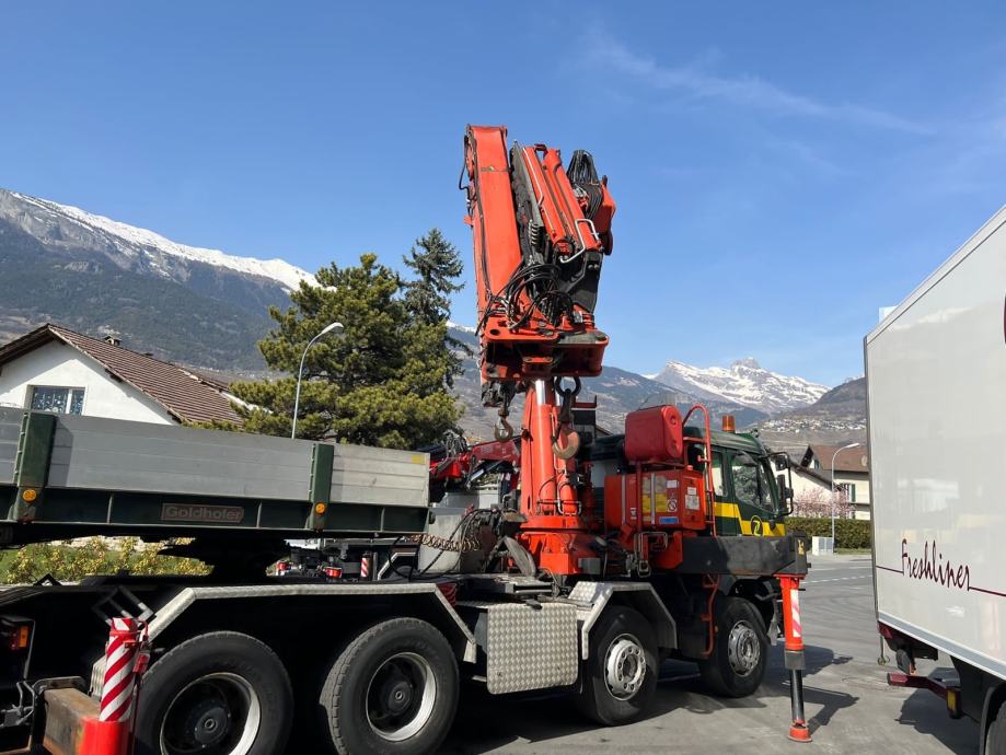 Mercedes 3544 Kran Fassi F800.24 + Jib + Labudica Goldhofer, 1998 god.