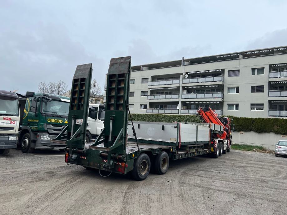 Mercedes 3544 Kran Fassi F800.24 + Jib + Labudica Goldhofer, 1998 god.