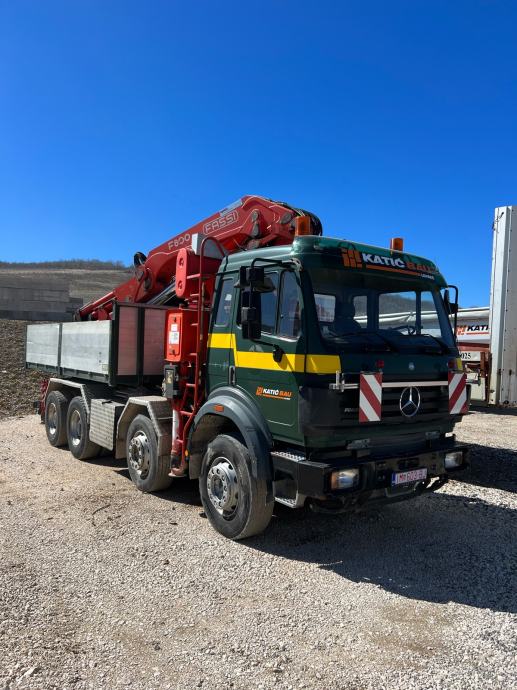 Mercedes 3544 Kran Fassi F800.24 + Jib + Labudica Goldhofer, 1998 god.