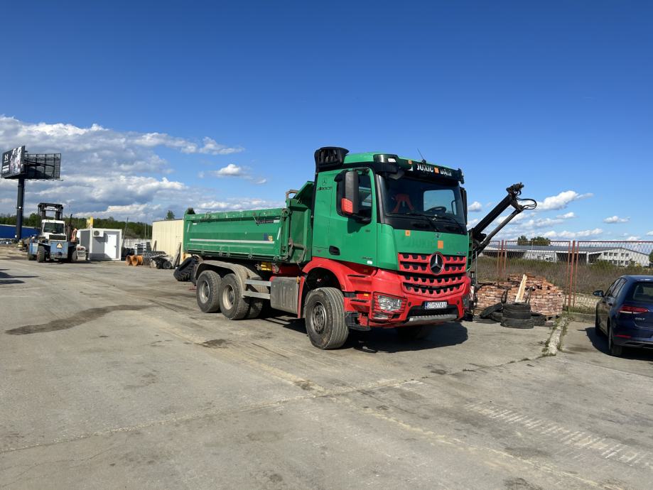 MERCEDES AROCS 2645 MEILER kiper bordmatik, 2015 god.