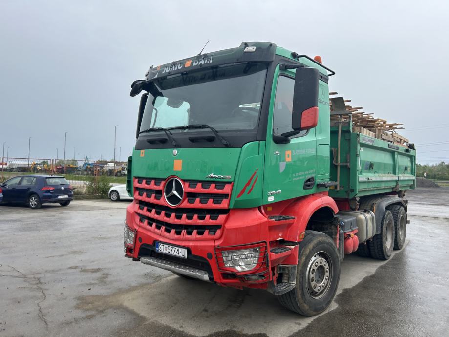 MERCEDES AROCS 2645 MEILER kiper bordmatik, 2015 god.