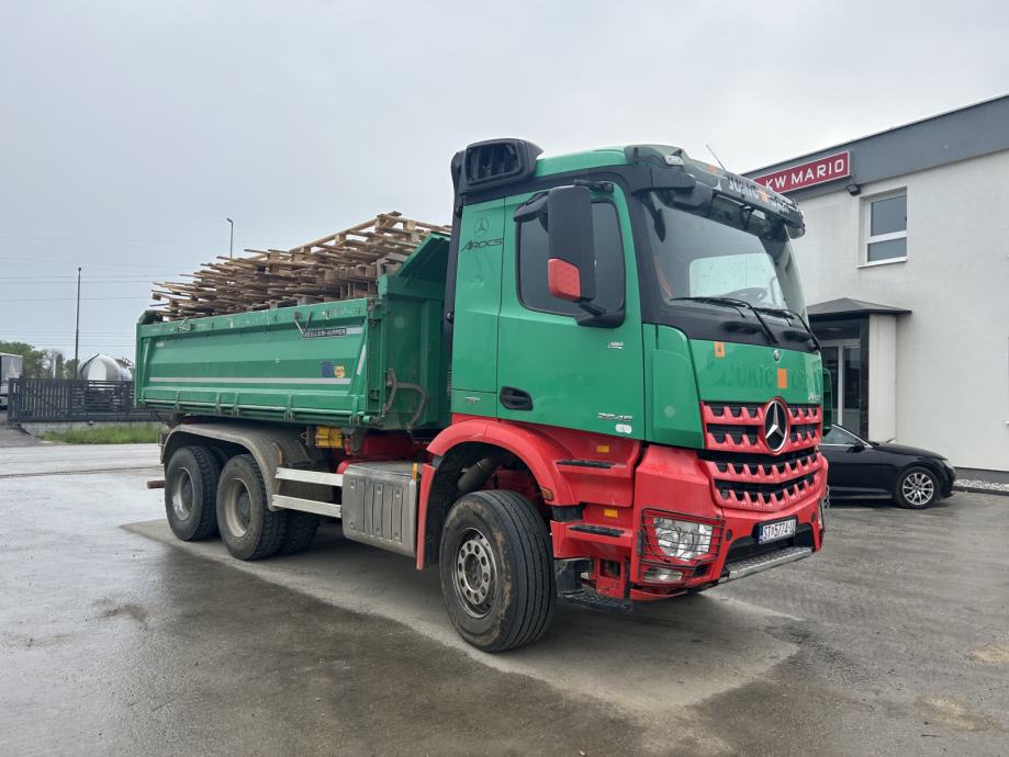 MERCEDES AROCS 2645 MEILER kiper bordmatik, 2015 god.