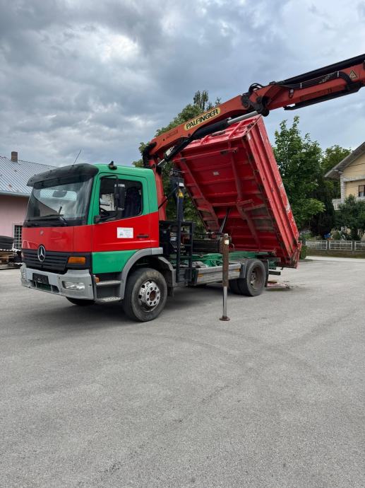 MERCEDES ATEGO 1223 MEILLER KIPER+KRAN PALFINGER 9501, 2003 god.