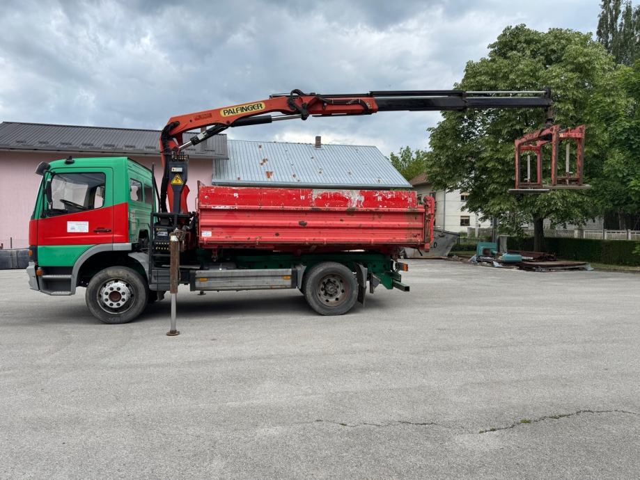 MERCEDES ATEGO 1223 MEILLER KIPER+KRAN PALFINGER 9501, 2003 god.