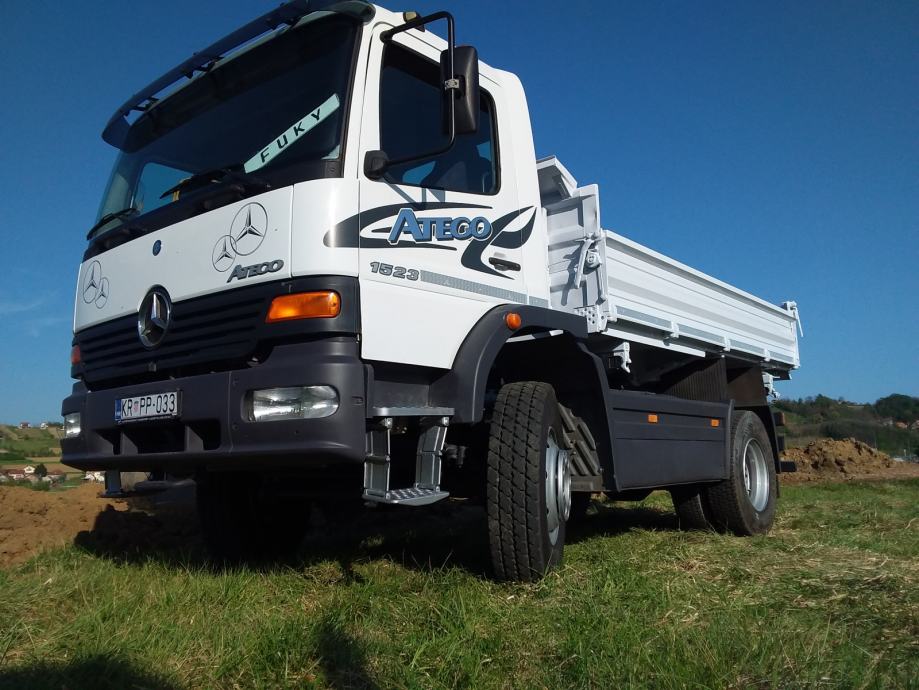 Mercedes ATEGO 1523 4X4 KIPER ***KLIMA****, 2004 god.