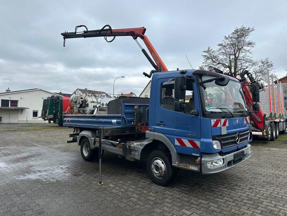 Mercedes Atego 816 Kiper Kran Palfinger, 2009 god.